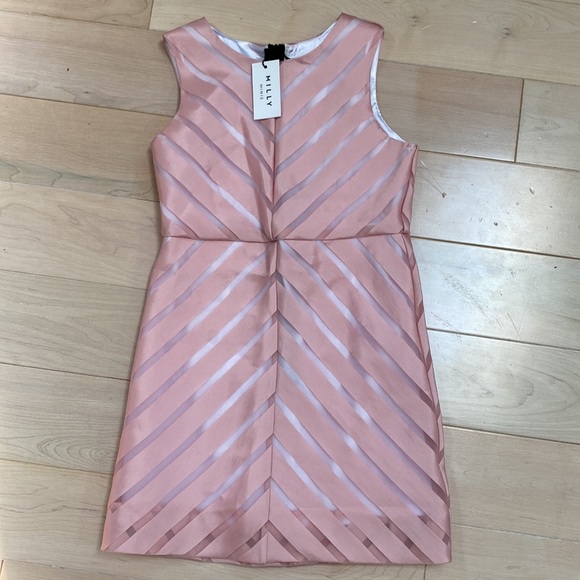 Milly Minis | Dresses | Milly Minis Blush Mitered Shirt Dress | Poshmark